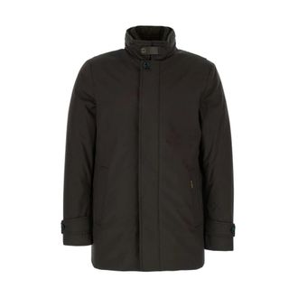Moorer Hochgeschlossene Steppjacke - - Coats - Herren - Braun - XL