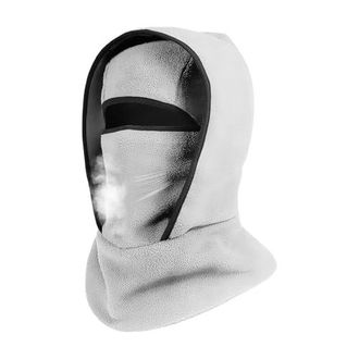 Generico Chapeau &agrave; capuche pour femme - Couvre-chef respirant, chaud et doux - Couvre-visage pour temps froid | Pour le ski, le cyclisme, le sport, l&eacute;quitation