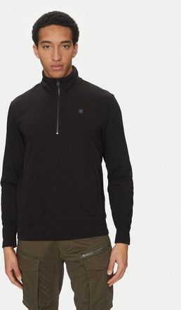 G-Star Sweatshirt Nifous Half Zip D26305-D566 6484 Schwarz Regular Fit