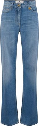Elisabetta Franchi Femme, Jeans, Bleu, Taille: W30 Palazzo Jeans