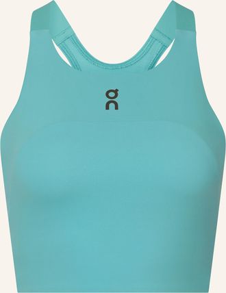 On Cropped-Top Performance blau