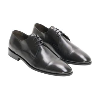 Calpierre Calpierre, Homme, Chaussures, Noir, Taille: 41 1/2 EU Derby en cuir noir pour homme