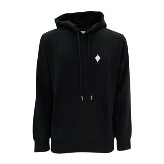 Marcelo Burlon Herren, Sweatshirts & Hoodies, Schwarzk, 2XLGr&ouml;&szlig;e