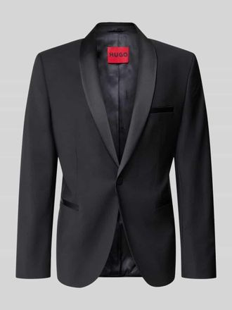 HUGO BOSS Regular Fit Sakko aus Wolle mit Schalkragen