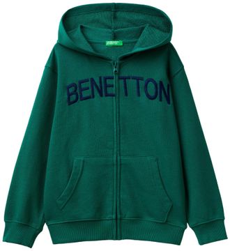 Benetton Strickjacke f&uuml;r Kinder und Jugendliche, gr&uuml;n, 160 cm