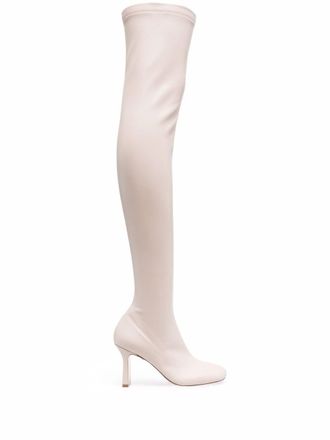 Stella McCartney cuissardes Ivy &agrave; talon - Tons neutres