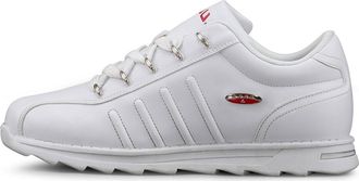 Lugz Herren Umstellung Ii Modischer Sneaker, Wei&szlig; Mars Red, 44 EU