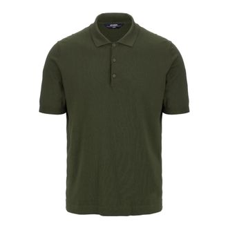 K-Way Polo Shirt - - Tops - Herren - Gr&uuml;n - L