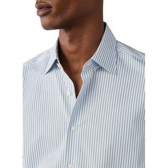 Hackett Chemise droit col classique ray&eacute;e en coton