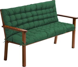 Famirosa Gartenbankauflage Hollywoodschaukel Auflage Wasserdicht & UV-Beständig Sitzkissen und Rückenkissen, für Gartenbank, Hollywoodschaukel, Indoor & Outdoo