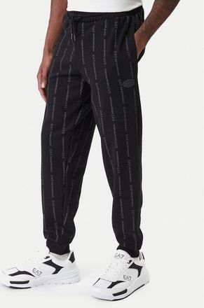 Emporio Armani Jogginghose 7M001394 AF12660 FC039 Schwarz Regular Fit