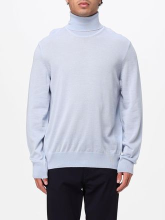 HUGO BOSS Rollkragenpullover aus reiner Schurwolle mit Rippb&uuml;ndchen
