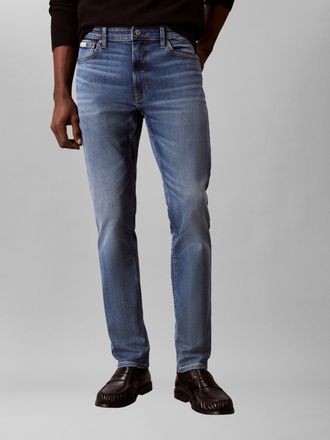 Calvin Klein Jeans Skinny-fit-Jeans CALVIN KLEIN JEANS SKINNY, Herren, Gr. 32, L&auml;nge 30, blau (high tide), Denim/Jeans, Obermaterial: 80% Baumwolle, 12% Polyester, 6% El