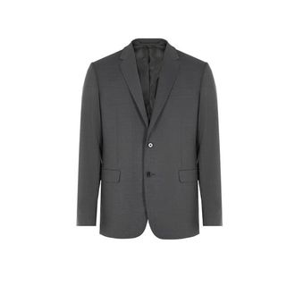 Au Printemps Paris Ensemble costume &agrave; carreaux en laine