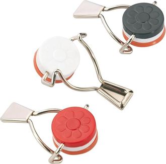 Westmark Set Flaschen-Hebelverschluss, 3-teilig, mit Silikondichtung, Stahl, Rot/Weiß/Schwarz, 44402280