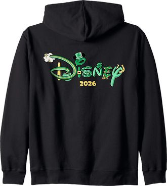 Disney St. Patricks Day 2026 Matching Trip Vacation Logo Kapuzenjacke