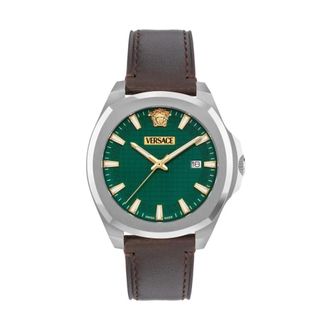 Versace Luxus-Uhr Vekka0225 - - Accessories - Herren - Braun - ONE SIZE
