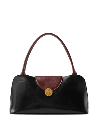 Versace Medium Shoulder Calf Leather Bag