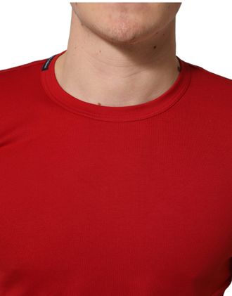 Dolce & Gabbana Goodluck 2023 Graphic Cotton T-Shirt - Red