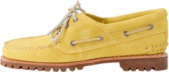 Timberland Homme, Chaussures, Jaune, Taille: 40 EU Authentic Boat Suede