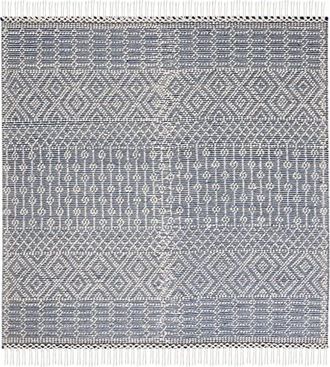 Safavieh Boho Teppich für Wohnzimmer, Esszimmer, Schlafzimmer - Natura Collection, Kurzer Flor, Elfenbein, 122 X 183 cm