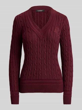 Lauren Ralph Lauren Pullover mit Logo-Stitching Modell MEREN