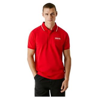 Red Bull Racing Eyewear X Pepe Jeans Tipped Logo Polo, Rouge (Mars Red), L Homme