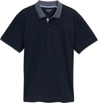 Tom Tailor Herren 1046745 Poloshirt, 10668-Sky Captain Blue, L