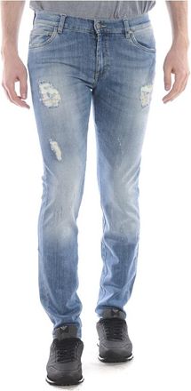 Daniele Alessandrini Homme, Jeans, Bleu, Taille: W34 Jeans Slim-fit