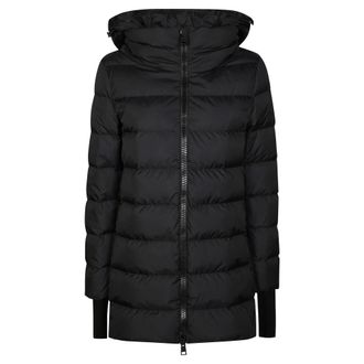 Herno Parkas - - Coats - Damen - Schwarzk - M