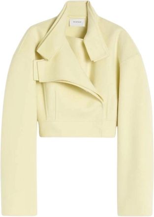 Sportmax Femme, Vestes, Vert, Taille: 34 FR Light Jacket