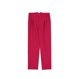 Herno Multicolor Elastan Hose - - Trousers - Damen - Rot - M