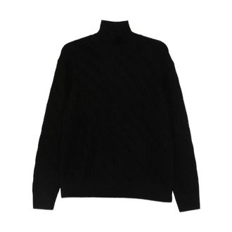 Paolo Pecora Rollkragenpullover - - Knitwear - Herren - Schwarzk - L