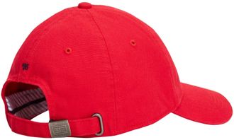 Tommy Hilfiger Herren Cap Flag Soft Panel aus Baumwolle, Rot (Primary Red), Einheitsgr&ouml;&szlig;e
