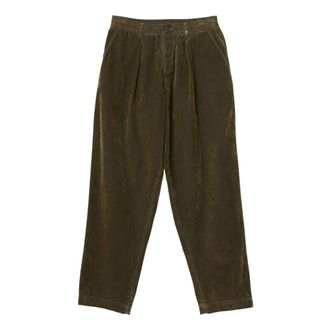 Universal Works Pantalon de surv&ecirc;tement &agrave; plis - Homme - Pantalons - Vert - Taille: W32