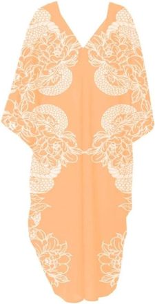 John Richmond Femme, Maillots de bain, Orange, Taille: 42 FR Caftan Court
