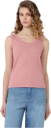 Max Mara Femme, Tops, Rose, Taille: 40 FR Hauts sans manches