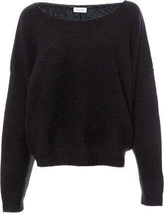 American Vintage Femme, Pulls, Noir, Taille: 36/38 FR Pull Damsville
