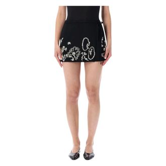 Dries Van Noten Femme, Jupes, Noir, Taille: 40 FR Short Shorts
