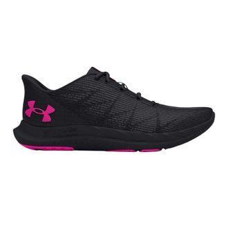 Under Armour Speed Swift Schuhe f&uuml;r Damen, gepolstert (Schwarz/Pink)