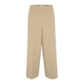 Soaked In Luxury Femme, Pantalons, Vert, Taille: 44 FR Pantalon Large Vert Spray