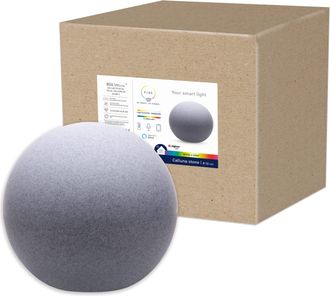 Müller-Licht tint Smarte Outdoor LED Leuchtkugel Calluna Ø 50cm, Gartenkugel, Kugelleuchte, Farbwechsel RGB, E27 Fassung, ip44 für Außen, Zigbee, funktioniert mit 