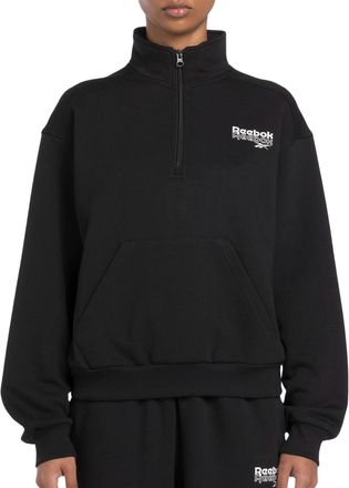 Reebok RIE 1/4 Zip Schwarz, Schwarz, 32