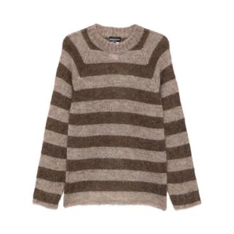 Emporio Armani Strickpullover mit Rundhalsausschnitt - - Knitwear - Herren - Rot - S