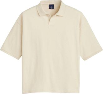 Levi's Homme, Tops, Beige, Taille: L Blue Tab Cropped Polo