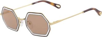 Chlo&eacute; unisex, Accessoires, Brun, Taille: ONE Size Lunettes de soleil 146s