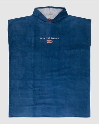 Billabong Hooded Surf Poncho real teal