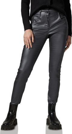 Cecil Damen B378412 Style Scarlett Coated, Charcoal Silver, 30W / 28L EU