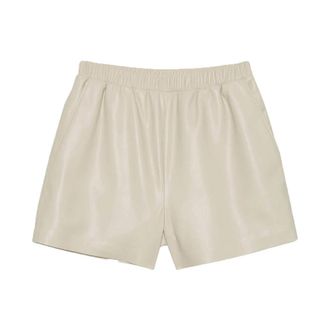 Anine Bing Sofia Shorts - - Shorts - Damen - Beige - S