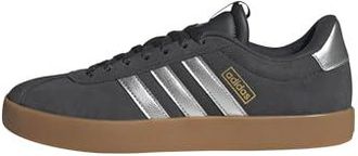 adidas Adidas Femme VL Court 3.0 Shoes, Carbon/Silver met./Gold met., 39 1/3 EU